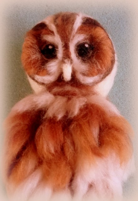 Needle felting a Tawny Owl – photo tutorial | Fit to be loved
