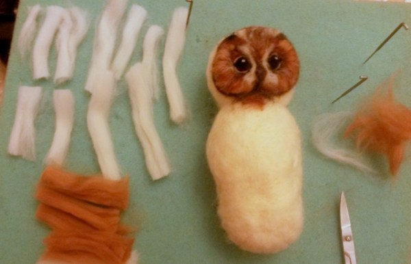 Needle felting a Tawny Owl – photo tutorial | Fit to be loved