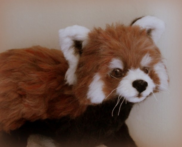 Needle felted Red Panda | Fit to be loved