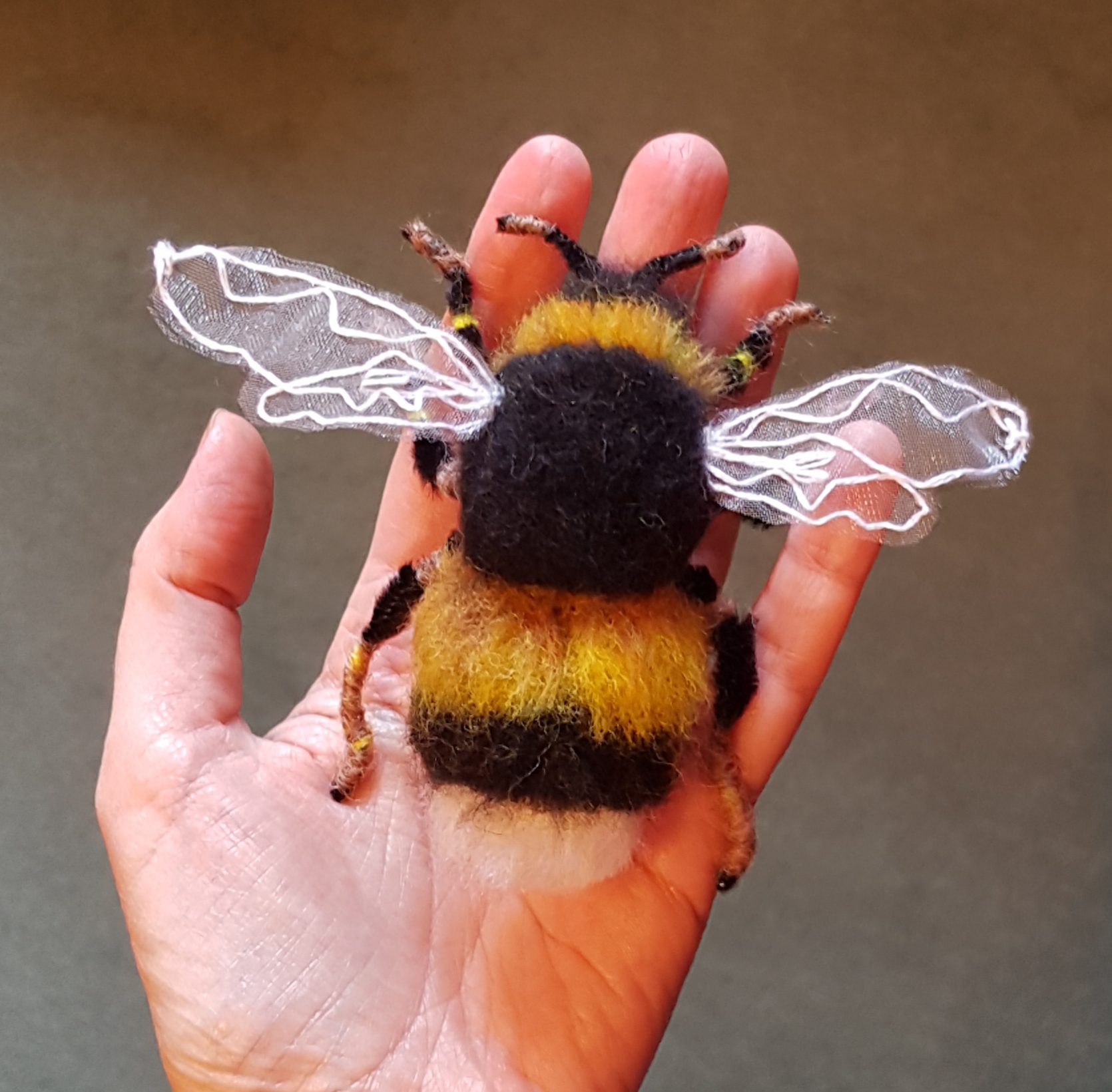 Needle felted bumble bee | Fit to be loved