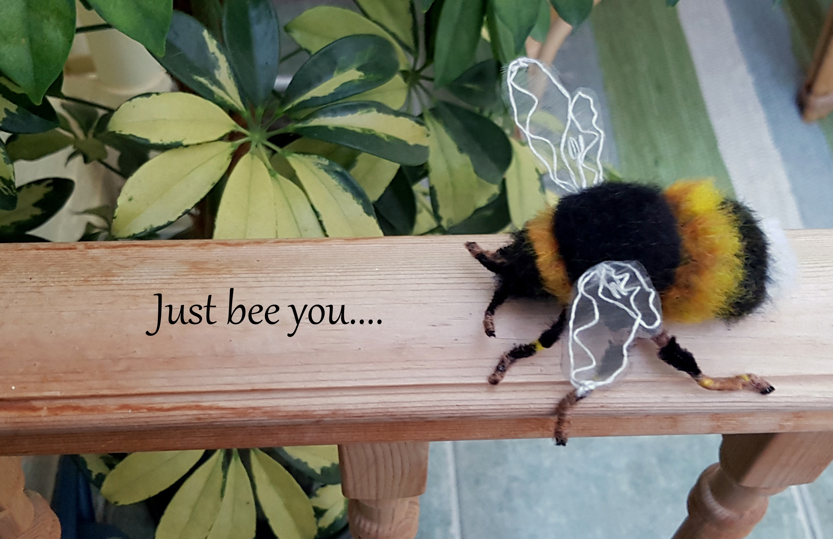 Needle felted bumble bee | Fit to be loved