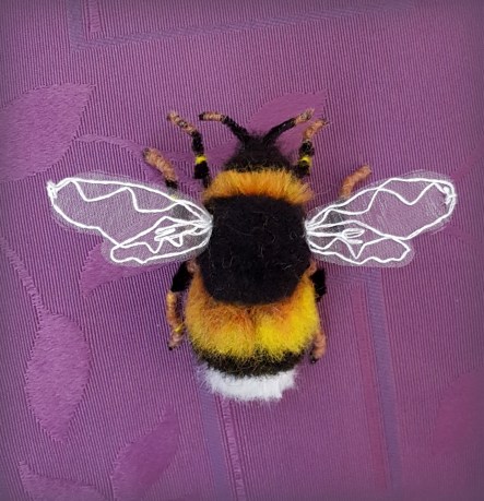 Needle felted bumble bee | Fit to be loved