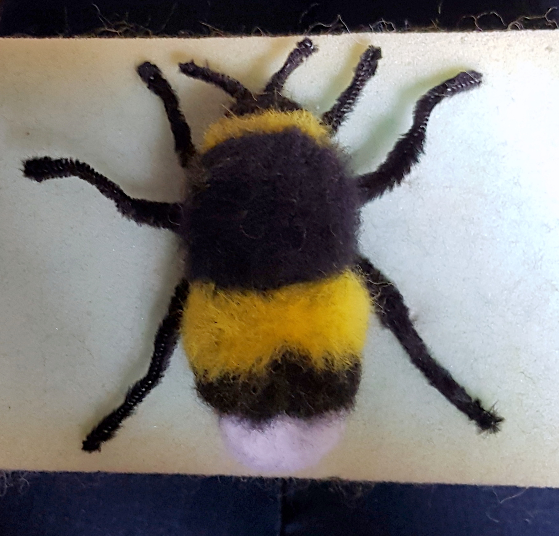 Needle felted bumble bee | Fit to be loved
