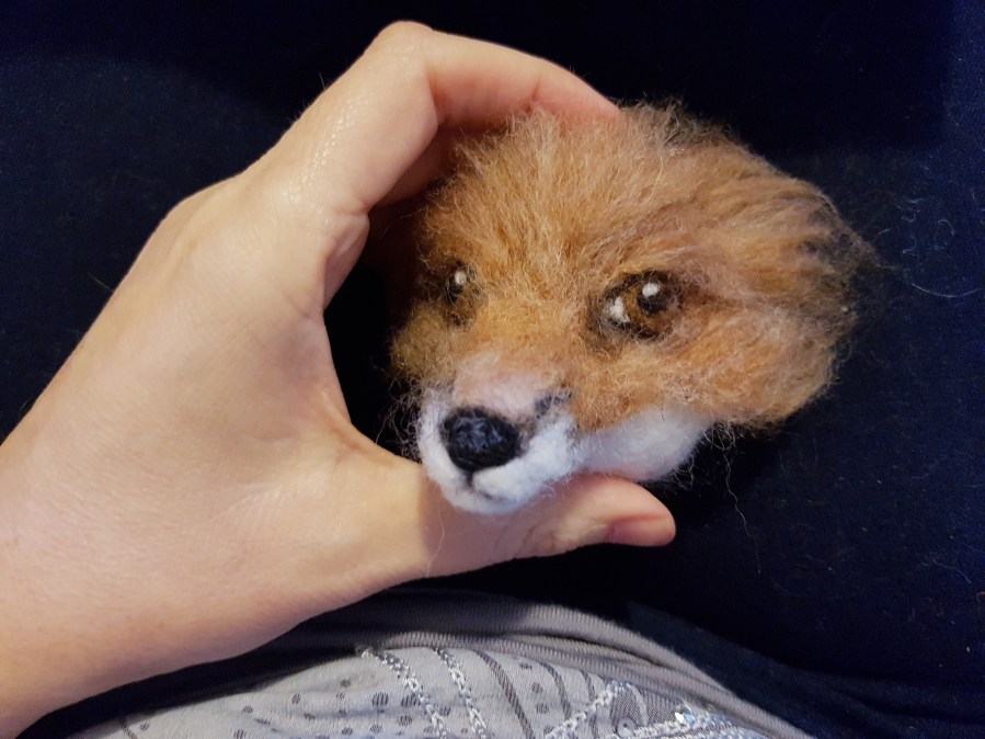 Needle felted Fox | Fit to be loved