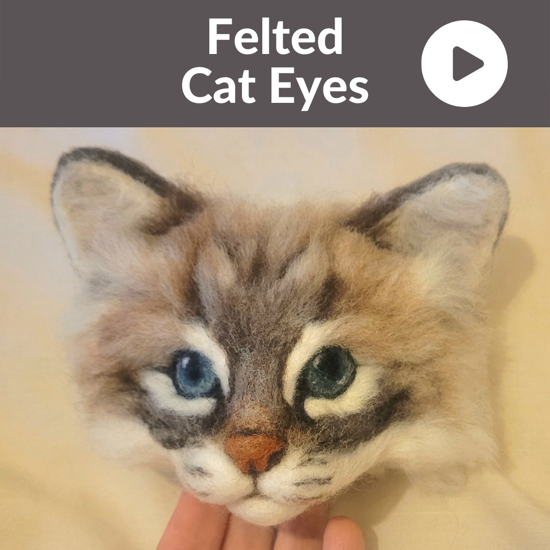 Needle Felted Cats | Fit to be loved