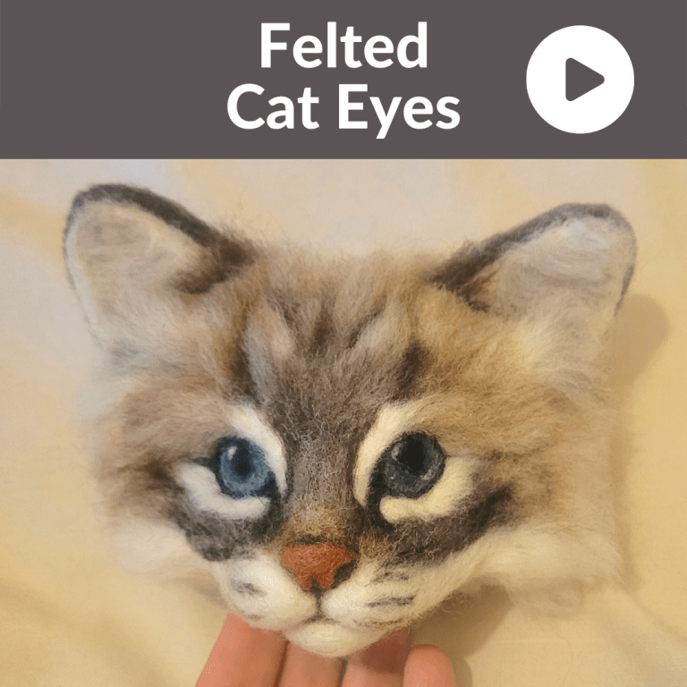 Needle Felted Cats | Fit to be loved