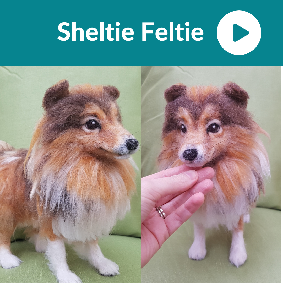 Needle Felted Dogs | Fit to be loved