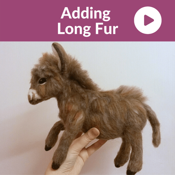 Needle Felted Animal Fur Techniques | Fit to be loved