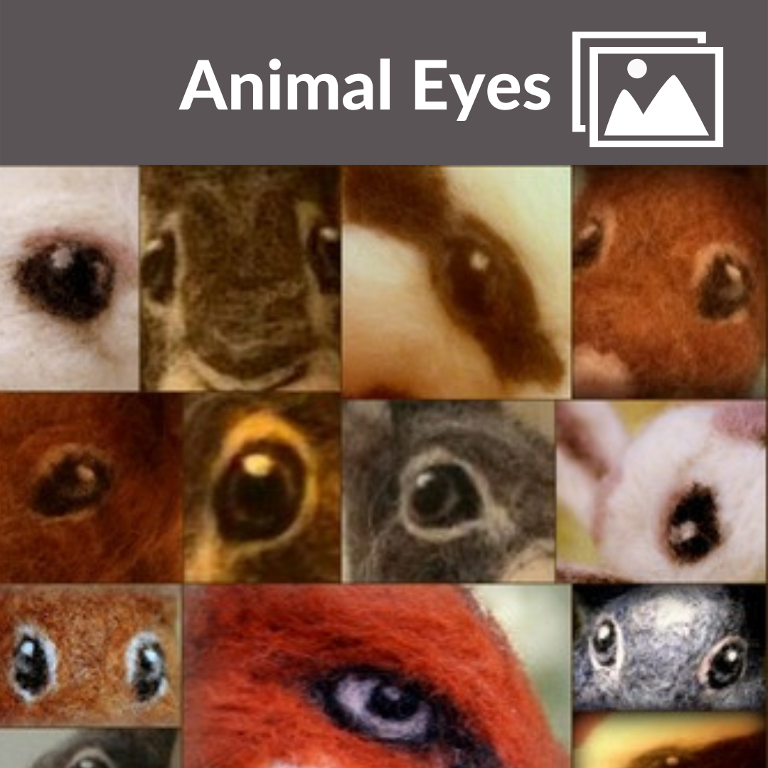 Needle Felted Eyes Tutorials | Fit to be loved