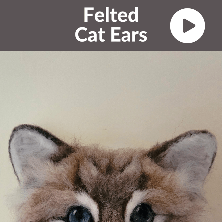 Needle Felted Cats | Fit to be loved