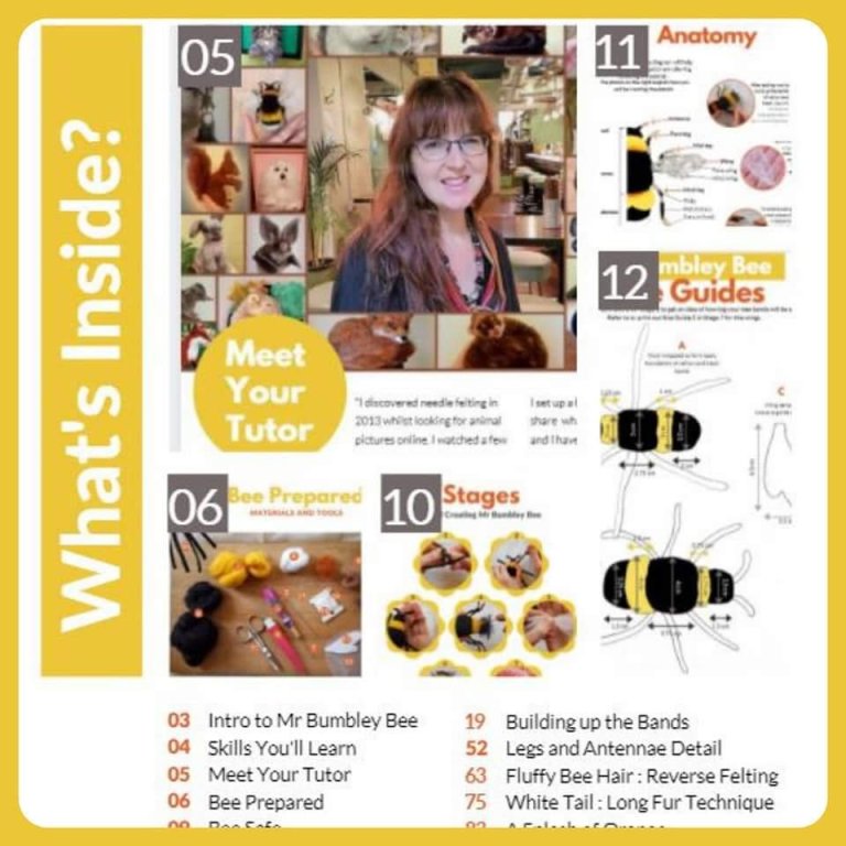 Mr Bumbley Bee Tutorial Easter Sale | Fit to be loved