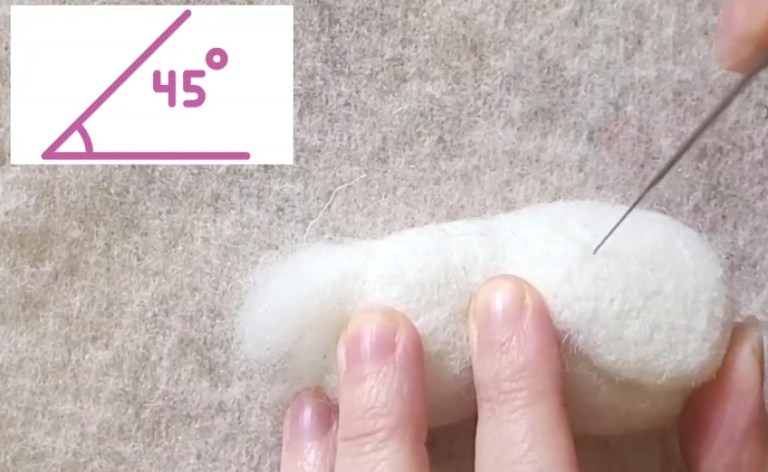 How to Needle Felt a Smooth Finish | Fit to be loved
