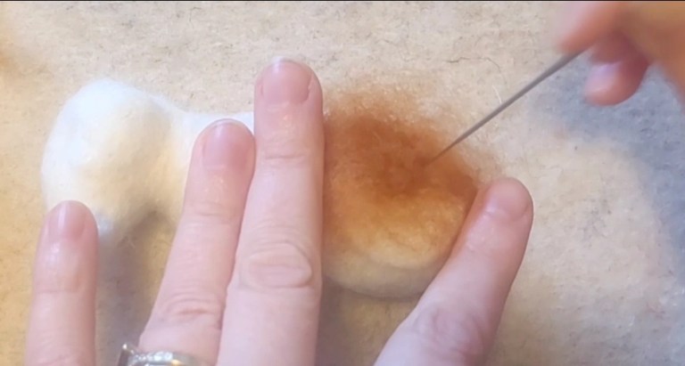 How to Needle Felt a Smooth Finish | Fit to be loved