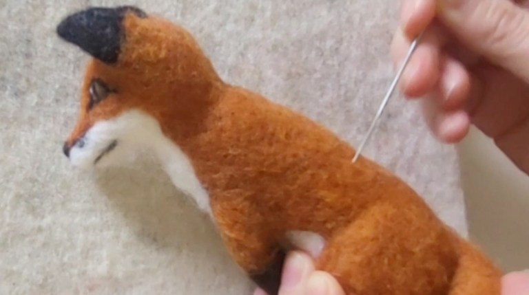 How to Needle Felt a Smooth Finish | Fit to be loved