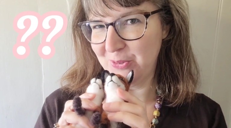 How to Needle Felt a Smooth Finish | Fit to be loved